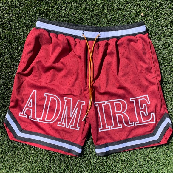 Shorts | Redblack Mesh Admire My Hustle Shorts | Poshmark